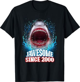 BDAZ 26. Geburtstag Jawesome Seit 2000 Shark 26 Jahre alt T-Shirt