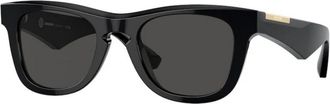 Burberry Homme, Accessoires, Noir, Taille: 50 MM Lunettes de soleil carr&eacute;es
