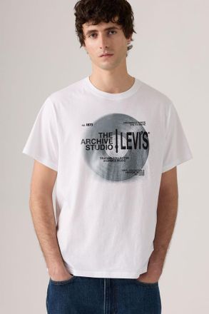 Levi's Relaxed Fit Graphic Tee - Homme - Blanc / White Plus - 2XL