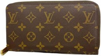 Louis Vuitton unisex, Pre-owned, Brun, Taille: ONE Size Portefeuille en Tissu Pre-owned
