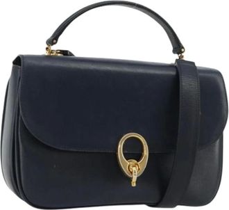 Celine Pre-owned Vintage Hand Bag - Femme - Pre-owned - Bleu - Taille: ONE Size