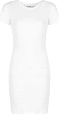 Silvian Heach Figurbetontes Minikleid mit seitlicher Raffung - - Dresses - Damen - Wei&szlig; - XL