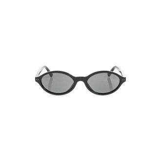 Jimmy Choo London Ovale Sonnenbrille - - Accessories - Damen - Schwarzk - 51 MM