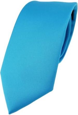 TigerTie Cravate pour homme : cravate classique de 7,5 cm au design uni, idéale pour les rendez-vous daffaires, les occasions festives et les loisirs, turquois