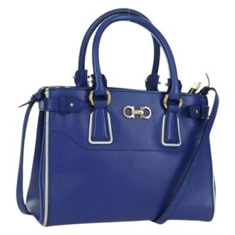 Ferragamo Pre-owned Hand Bag - - Pre-owned - Damen - Blau - ONE SIZE