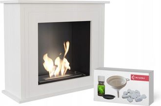 Kratki Portal Bioethanolkamin JUNE T&Uuml;V Set