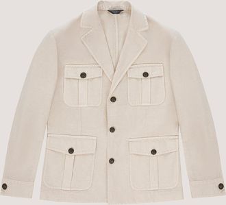 Circolo 1901 Safari Jacket in Canvas M / Light Beige