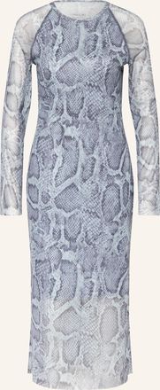 Marc Cain Mesh-Kleid blau