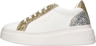 Ga&euml;lle Paris Femme, Chaussures, Blanc, Taille: 35 EU Gaelle Baskets White