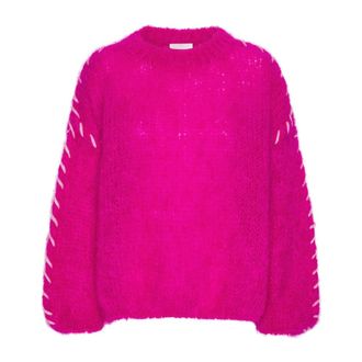 Americandreams Americandreams, Damen, Strickwaren, Rosa, LGr&ouml;&szlig;e