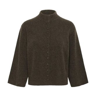 Karen by Simonsen Femme, Pulls, Brun, Taille: 46 FR Cardigans