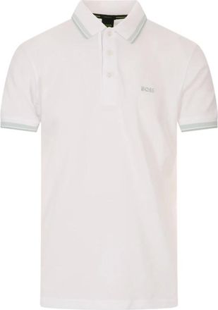 HUGO BOSS Homme, Tops, Blanc, Taille: 2XL Paddy Polo