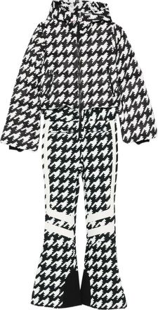 Perfect Moment combinaison à motif pied-de-poule - Noir