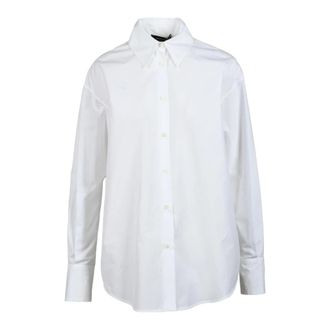 Fabiana Filippi Baumwollhemd mit einzigartigem Stil - - Blouses & Shirts - Damen - Wei&szlig; - L