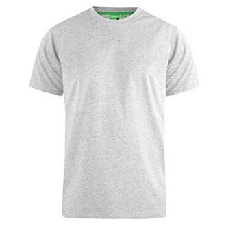 Duke D555 Kingsize Flyers - T-Shirt col Ras-du-Cou - Homme (7XL) (Gris)