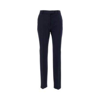 Max Mara Femme, Pantalons, Bleu, Taille: 36 FR Pantalon Slim-fit