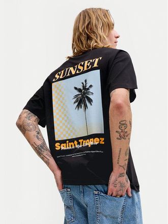 Jack & Jones Jack & Jones T-Shirt City Photoprint 12288353 Schwarz Regular Fit