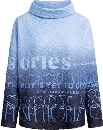 soccx Sweater mit Seitenschlitze