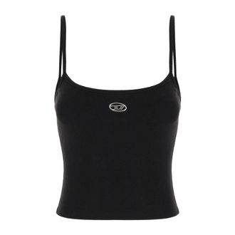 Diesel Femme, Tops, Noir, Taille: 38 FR T-Hupy-Od