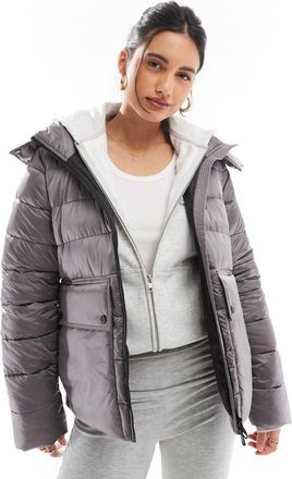Barbour Della - Pufferjacke in Chrom-Silber