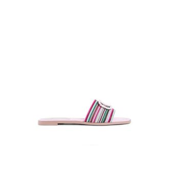 Valentino Garavani Femme, Chaussures, Multicolore, Taille: 36 EU Leather Slides