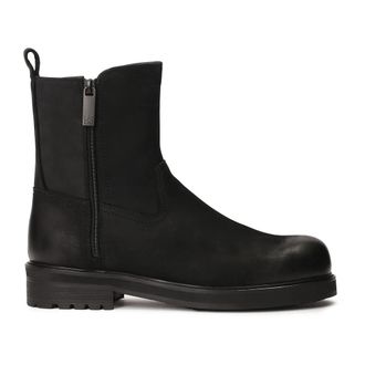 Kazar Schwarze Herrenstiefel aus kombinierten Materialien - - Shoes - Herren - Schwarzk - 43 EU
