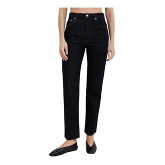Loulou Studio Damen, Jeans, Blau, W28Größe