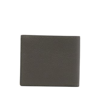 Tom Ford Leather Bifold Wallet - Gray
