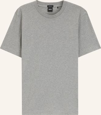 HUGO BOSS T-Shirt Thompson 01 Regular Fit grau