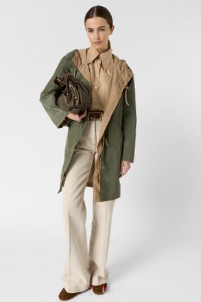 Gerard Darel Parka mi-longue &agrave; capuche - JANNIS - Sable