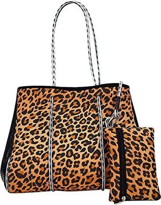 Generic Sac fourre-tout léger de grande capacité pour femme, sac de plage, travail, voyage, piscine, sac à bandoulière transparent, I, Taille unique