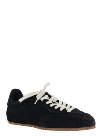 Axel Arigato Mens Sneakers Daze Runner Black Suede Trainers