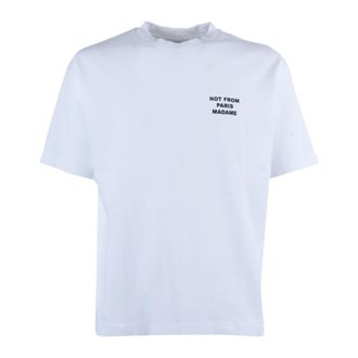 Dr&ocirc;le de Monsieur T-Shirts - - Tops - Herren - Wei&szlig; - M