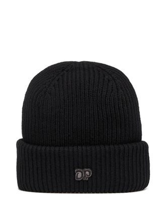 Daily Paper Clothing bonnet &agrave; logo brod&eacute; - Noir