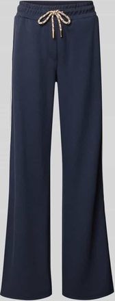 Betty Barclay Sweatpants aus Viskose-Mix mit weitem Bein