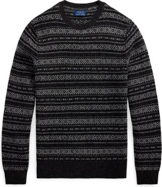 Ralph Lauren Pullover aus Wolle mit Norweger-Muster in