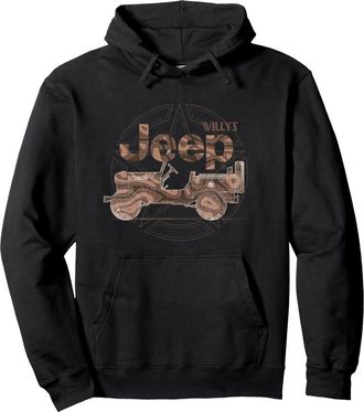 Jeep Willys MA Star Pullover Hoodie