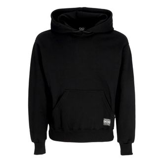 PROPAGANDA Schwarzer Hoodie mit Fronttasche - - Sweatshirts & Hoodies - Herren - Schwarzk - XS