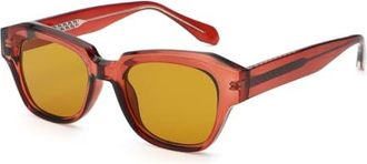 Generic Lunettes De Soleil Tendance For Hommes Et Femmes, D&eacute;coratives Et Id&eacute;ales For Les F&ecirc;tes, Les D&eacute;placements, Le Sport Et Les Vacances.(Orange)