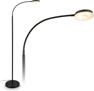 Briloner Stehlampe mit Touch, dimmbar, schwenkbar, Memoryfunktion, Leselampe, Wohnzimmerlampe, Schlafzimmer Deko, Deckenfluter, Standleuchte, Stehleuchte, 125,