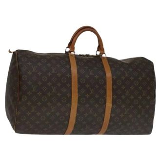 Louis Vuitton Pre-owned Keepall 60 Boston Bag - Femme - Pre-owned - Brun - Taille: ONE Size