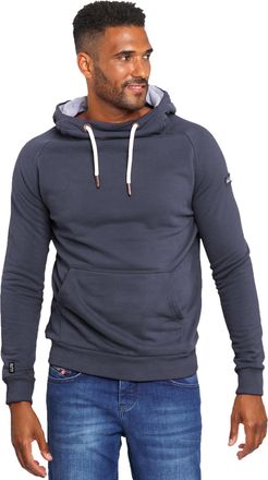 Alessandro Salvarini Herren Kapuzenpullover Hoodie Kapuze Sweater AS291 [AS-291-Navy-Gr.M]