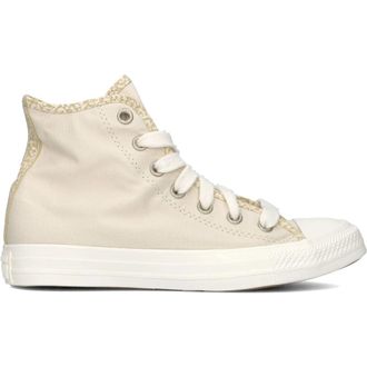 Converse Beige Canvas High Top Sneakers - - Shoes - Damen - Beige - 37 1/2 EU