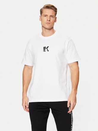 Karl Lagerfeld T-Shirt A1M17044 Wei&szlig; Regular Fit