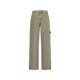 Darkpark John Relax Fit Worker Denim - - Jeans - Herren - Gr&uuml;n - W30