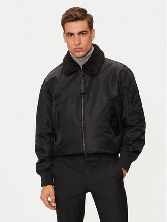 Calvin Klein Jeans Bomberjacke J30J326108 Schwarz Regular Fit
