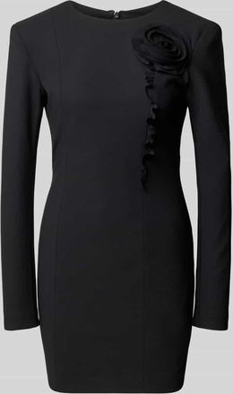 Rotate Slim Fit Minikleid mit floralem Besatz