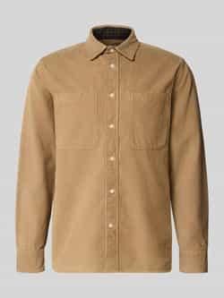 Barbour Regular Fit Cordhemd aus reiner Baumwolle