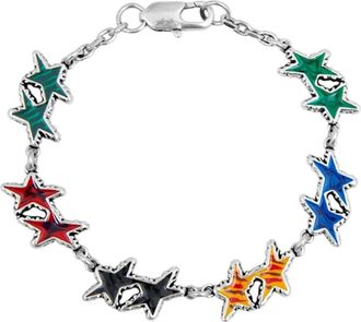 TwoJeys unisex, Accessoires, Gris, Taille: M New Melted Stars Bracelet