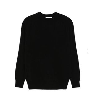 Lardini Schwarzer Kaschmir Strickpullover - - Knitwear - Herren - Schwarzk - M